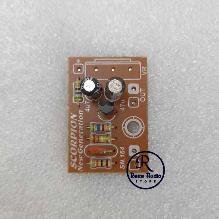 Pre Amp Mic 1 TR / PreAmp 1 Transistor Kualitas Bagus | Lazada Indonesia