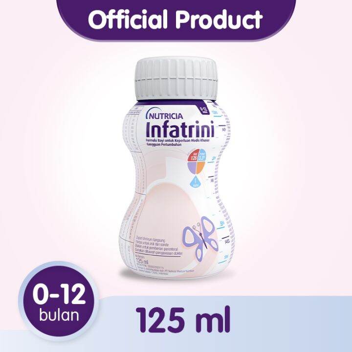 Infatrini Cair 125 ML | Nutrigizi dan Formulasi Lengkap Untuk ...