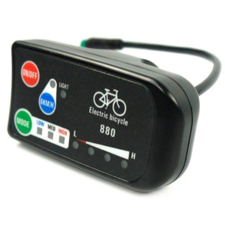 Electric Bicycle Display 24V 36V 48V Ebike Ligent Control Panel Lcd ...