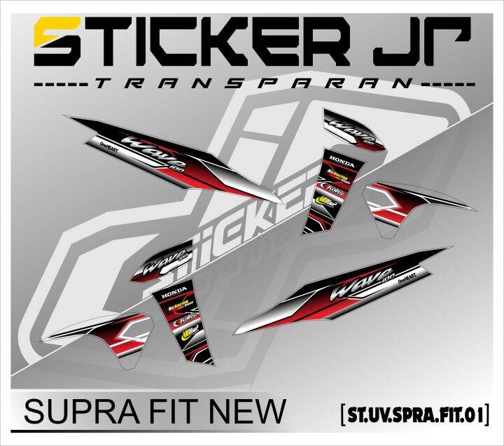 Stiker Striping SUPRA FIT - Sticker Motor Honda Supra Variasi ...
