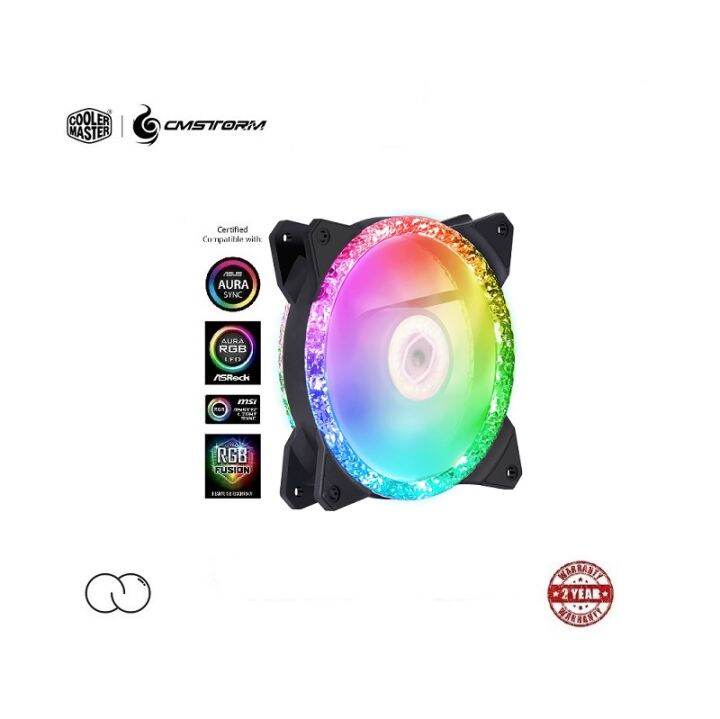 Cooler Master MasterFan MF120 Prismatic 12cm ARGB Radiant Crystalline ...