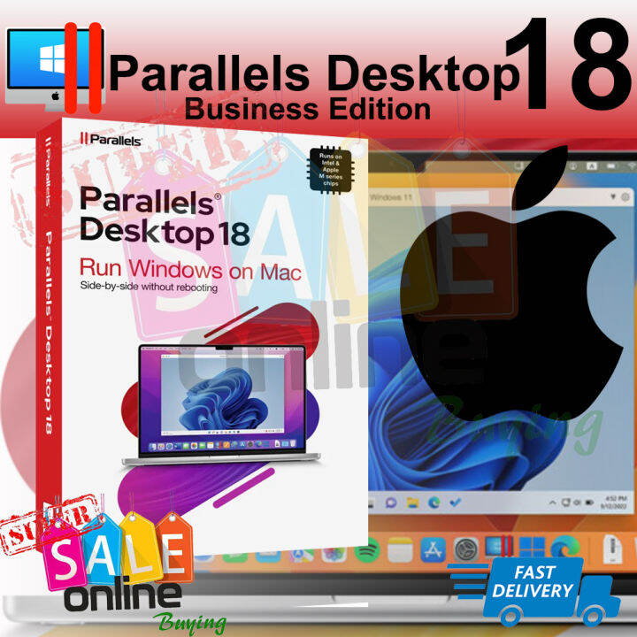 Parallels Desktop 18 Business Edition Mac Lifetime Send Through email download | Lazada PH