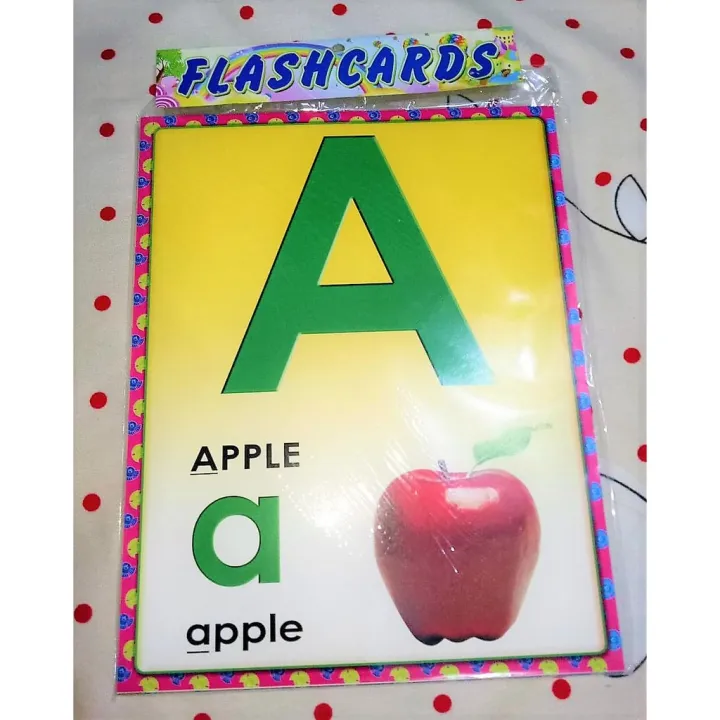Giant Big Flash Cards Alphabet Educational 8 12 X 11 Inches Alphabet ...