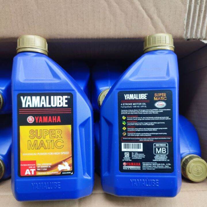 OLI YAMALUBE SUPER MATIC 1 LITER ORIGINAL | Lazada Indonesia