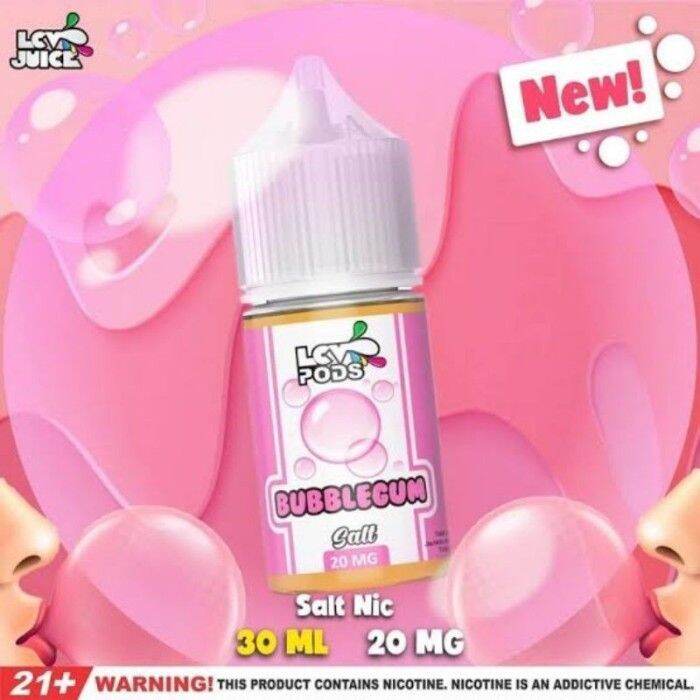 LCV Bubblegum Salt Nic 30ML by LCV Juice / Liquid Salt Nic | Lazada ...