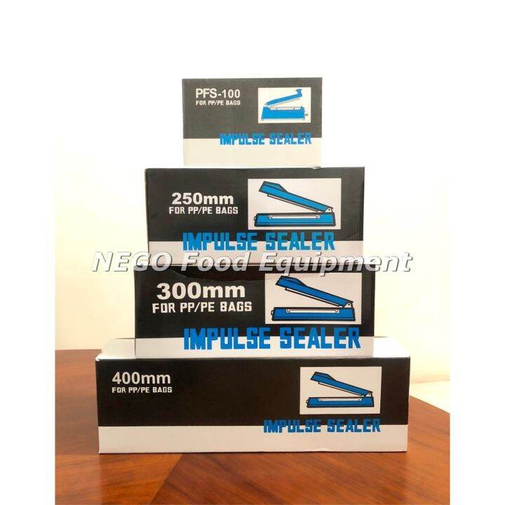 ins recommend Heavy Duty Plastic Impulse Plastic Sealer 100mm | Lazada PH