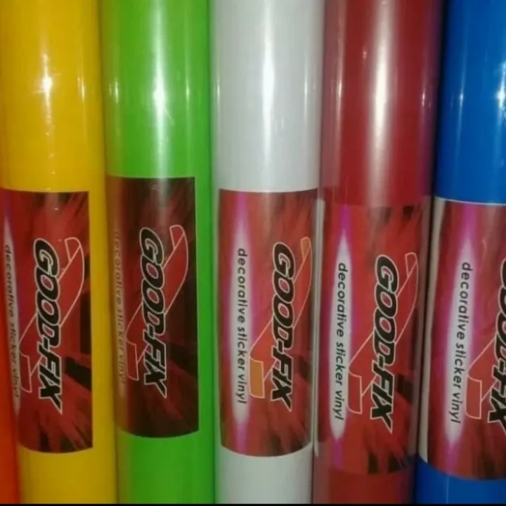 Sticker Vinil Goodfix glosy, dof transpafan 45x15m | Lazada Indonesia