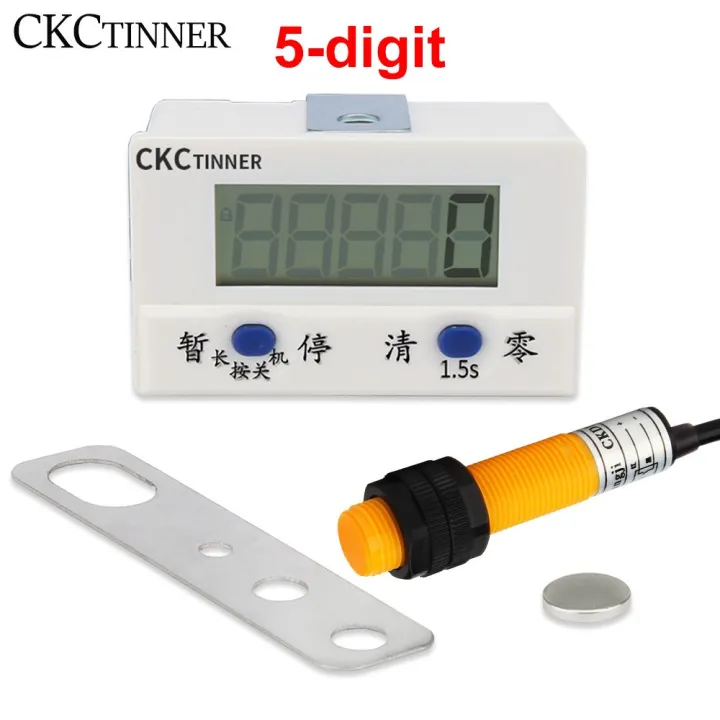 Electronic digital display counter proximity Industrial magnetic sensor ...