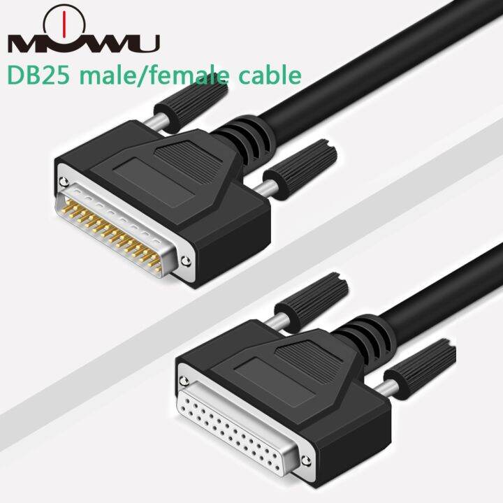 MOWU 25 Pin DB25 Parallel 25-Pin Male To Male Male To Female Female To ...