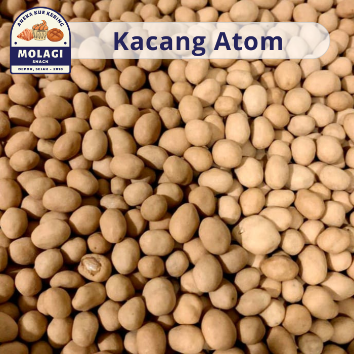 Kacang Telur Atom Spesial / Kacang Atom Oven Panggang 250 Gram - Molagi ...