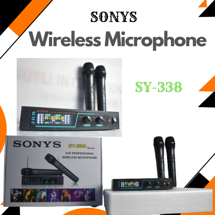SY-338 VHF -Professional Wireless Microphone | Lazada PH