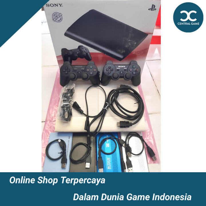 PS3 SUPER SLIM 120GB ful game full random sri 4000 anti yeloddi ps3 ...