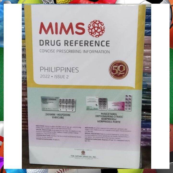 MIMS DRUG REFERENCE 2022 ISSUE 2 (BRAND NEW) . | Lazada PH