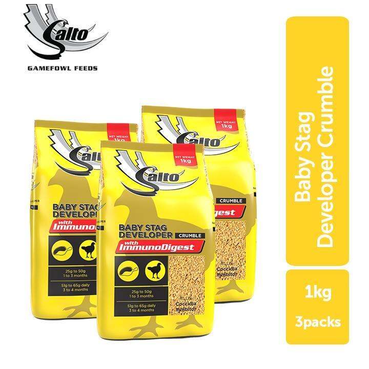 Salto Baby Stag Developer Crumble 1kg (Bundle of 3 pcs) | Lazada PH