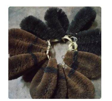 Sikat Lantai/Sikat Kamar Mandi/Sikat Ijuk Cap Kodok Medan Hitam/Coklat ...