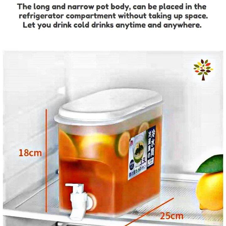 Dispenser Jus Plastik Mini 3.5 Liter / Galon Air Kecil / Ketel Minuman ...