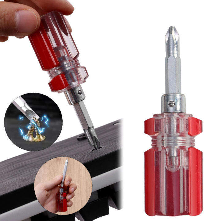 2-in-1 Portable Mini Screwdriver Slotted Phillips Screwdriver | Lazada