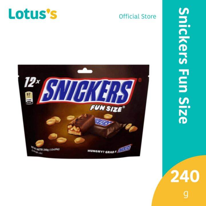 Snickers Fun Size 240g | Lazada