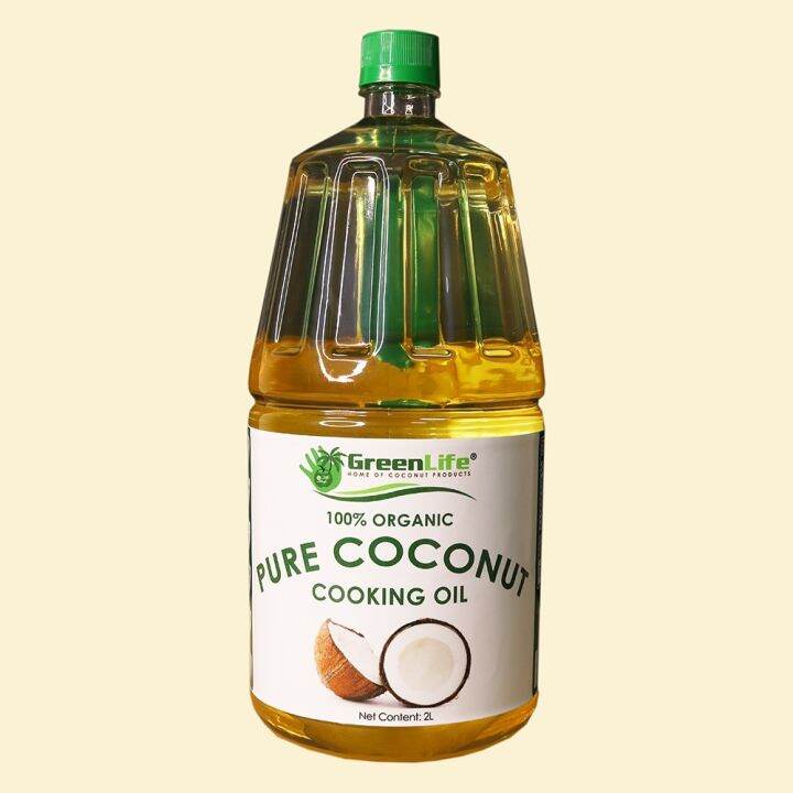 Green Life Organic Pure Coconut Cooking Oil 2L | Lazada PH