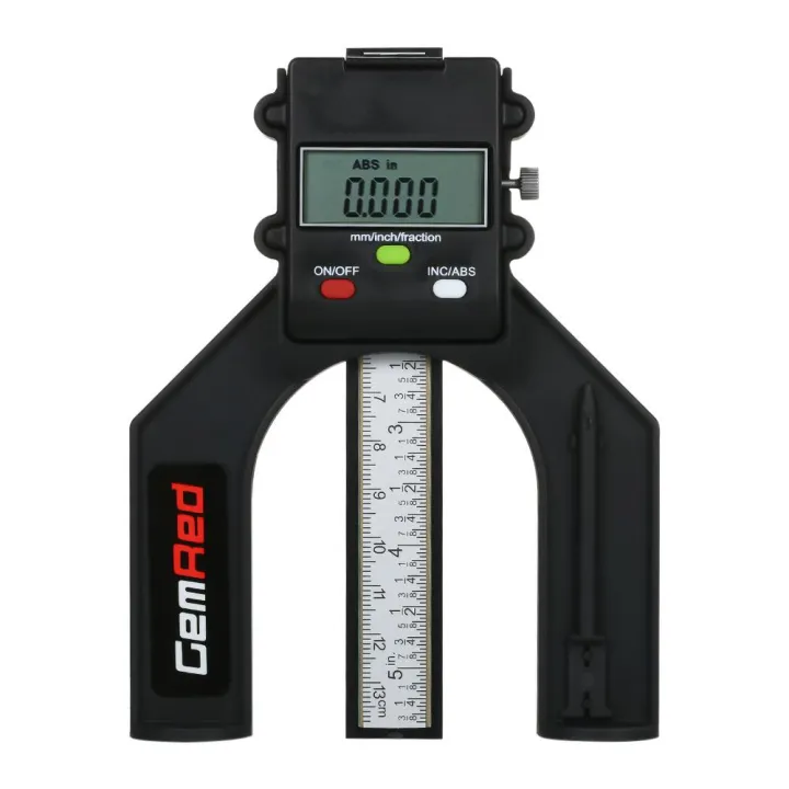 GemRed Digital Depth Gauge Depthometer Depth Indicator Height Gauge ...
