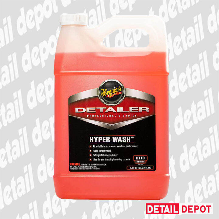 Meguiar's Hyper Wash 1 Gallon | Lazada PH