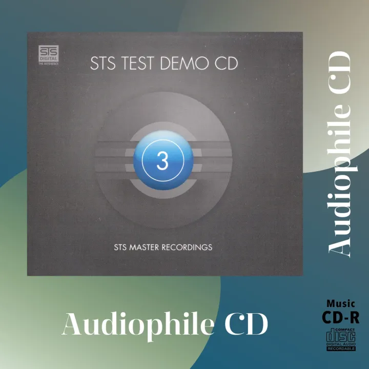 CD AUDIO แผ่นเทสเครื่องเสียง ค่าย STS Digital ชุด SILTECH High-End ...