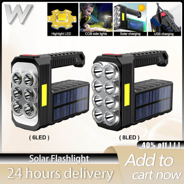[Strong light long-range 500000 meters] flashlight rechargeable flash ...