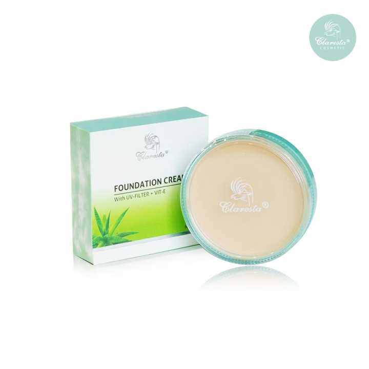 Claresta Foundation Cream With UV-FILTER+VIT-E 28gr ~ Original 100% ...