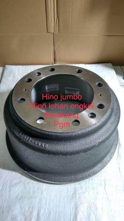 Tromol belakang Brake Drum Rear hino lohan engkel hino jumbo - CHR ...