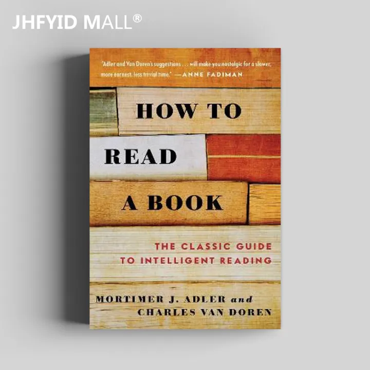 【READY STOCK】How To Read A Book English Book The Classic Guide To Intelligent Reading Triple ...