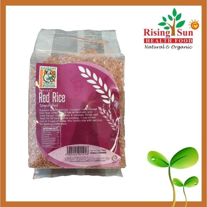 Radiant Red Rice Unpolished 1Kg | Lazada