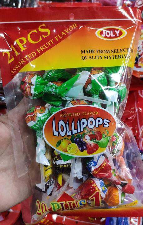 joly lollipops assorted flavor 21pcs | Lazada PH