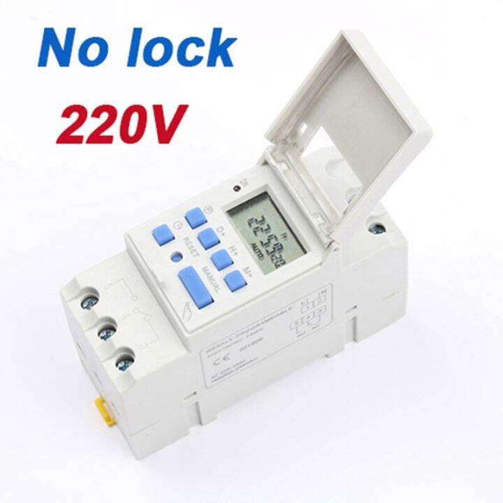 220v 12v 16a Week Controller Electronic Weekly 7 Days Programmable Digital Time Switch Relay