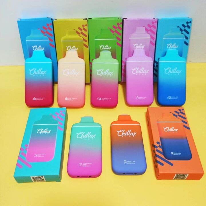 High quality 【Cheaper Now】Chillax Plus 6000 Puff Disposable Vape ...