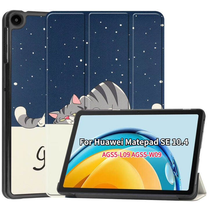 เคสสมาร์ทแท็บเล็ตกันกระแทกสำหรับ Huawei MatePad SE 10.4 2022 AGS5-W09 AGS5-L09เคสอัจฉริยะพร้อม ...