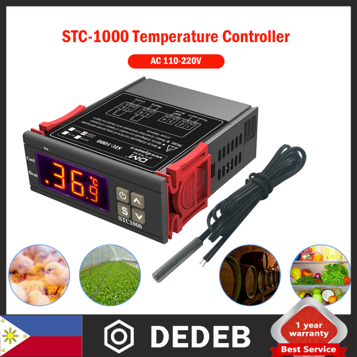 【Upgraded version】Original stc 1000 110v-220v thermostat for Incubator ...