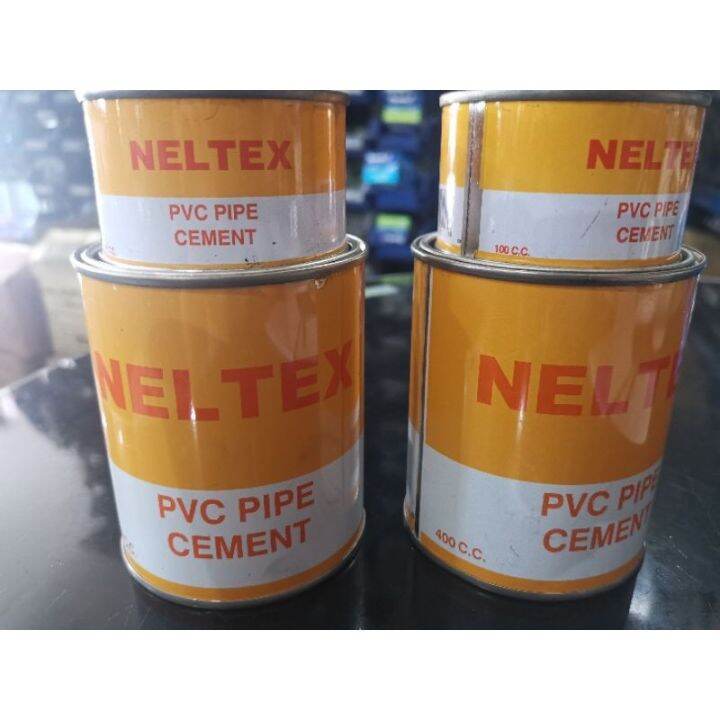 Neltex pvc solvent pvc pipe cement.100cc and 400cc | Lazada PH