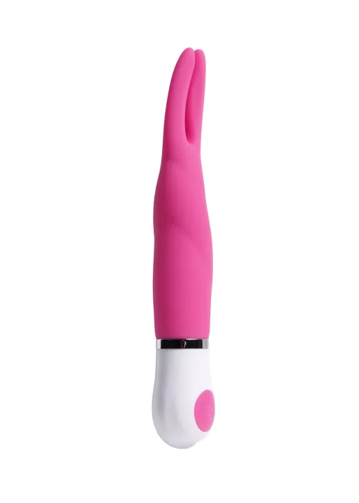 Evolved Novelties Adam And Eve Silicone Lucky Bunny Pink Vibrator
