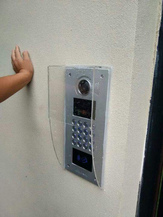 Anjubao visual doorbell waterproof cover intercom entrance guard rain ...