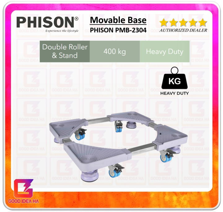 Phison 400kg Heavy Duty Movable Base PMB-2304 | Lazada