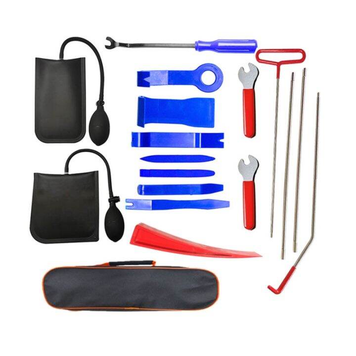 14/18x Professional Car Door Open Unlock Tool Kit Lock Out Emergency ...