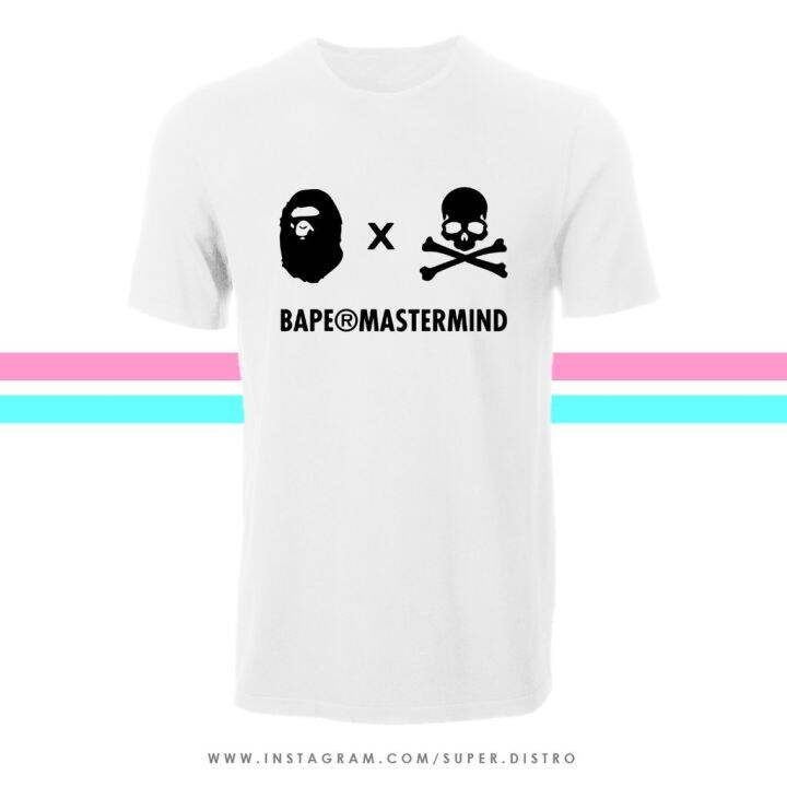 Fashion BAPE X MASTERMIND JAPAN STREETWEAR TSHIRT READY STOCK | Lazada ...