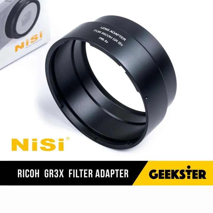 NiSi แหวนแปลง ฟิลเตอร์ Ricoh GR3X GRIIIX ( 49mm Filter Adapter ริโก้ GR 3 III GR3 GRIII X 3X ...