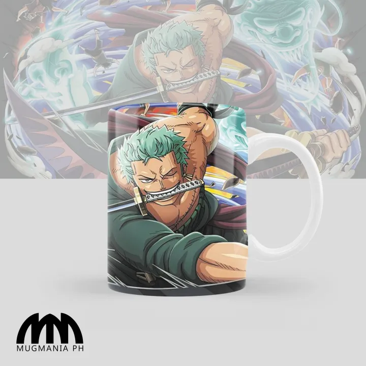 Anime Mugs - Mugmania - One Piece - One Piece Zoro Mugs 11oz | Lazada PH