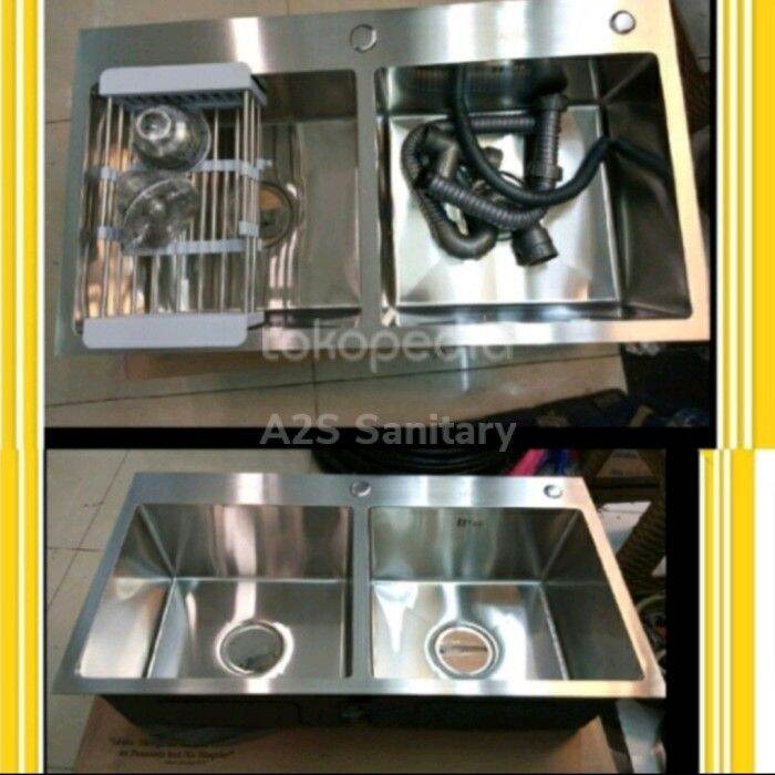 kitchen sing valpra 8245/ bak cuci piring stainless valpra 8245 ...