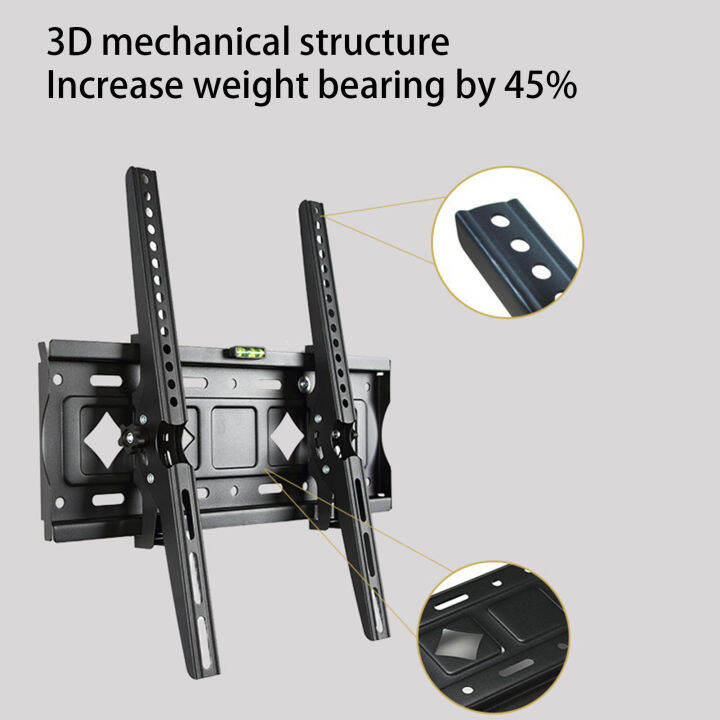 ขาตั้งทีวีทีวีอุปกรณ์สำหรับบ้านชั้นวางทีวีติดผนังความสามารถในการรับ ...