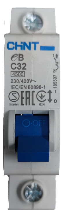 32A Miniature Circuit Breaker 1 Pole 4.5 KAIC (DIN Rail Type) (MCB ...