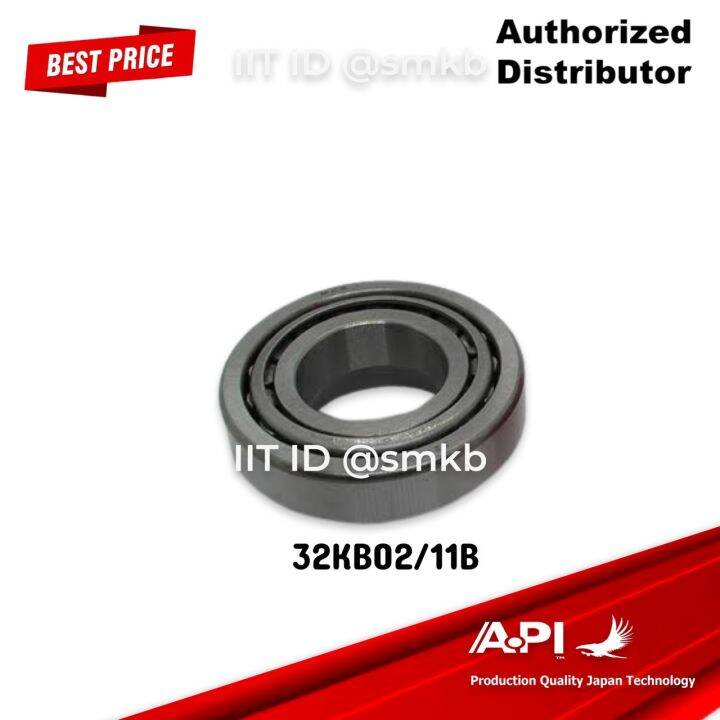 TAPERED ROLLER BEARING 32KB02/11B 32x65x15 mm. มีบ่าสูง | Lazada.co.th