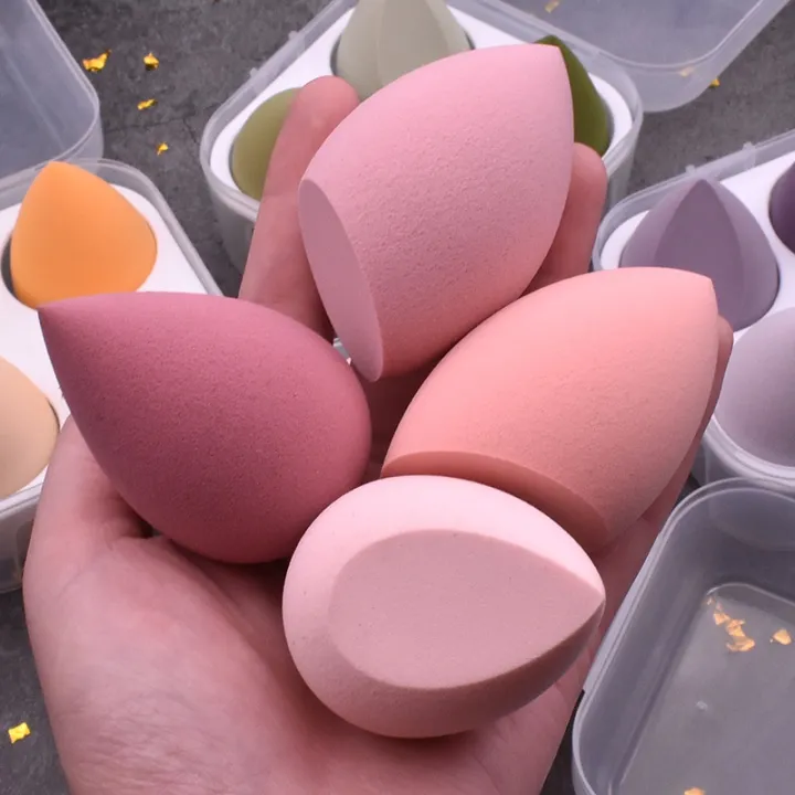 LUXU Makeup Sponge Egg Use For Dry And Wet Foundation Cosmetic Super ...