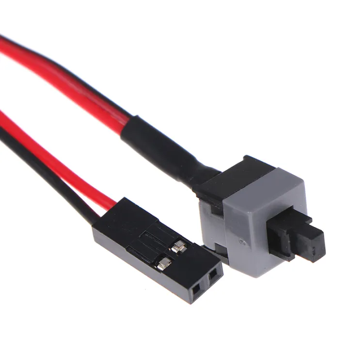 Female Warrior 5Pcs PC computer motherboard power cable switch on/off ...